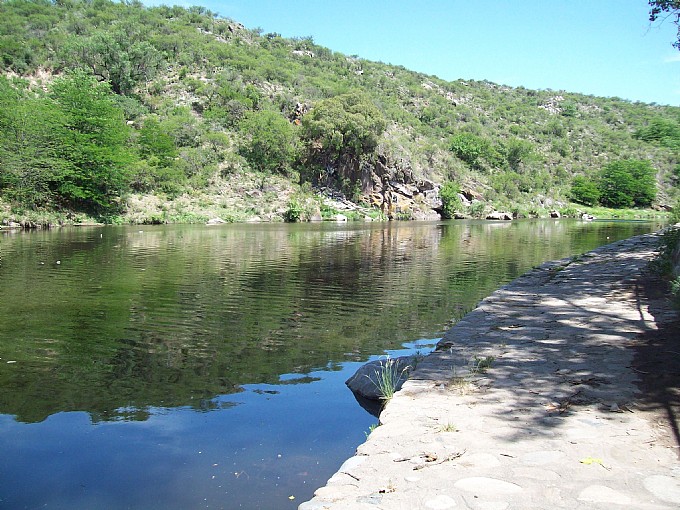 Rio Cosquin en Cosquín