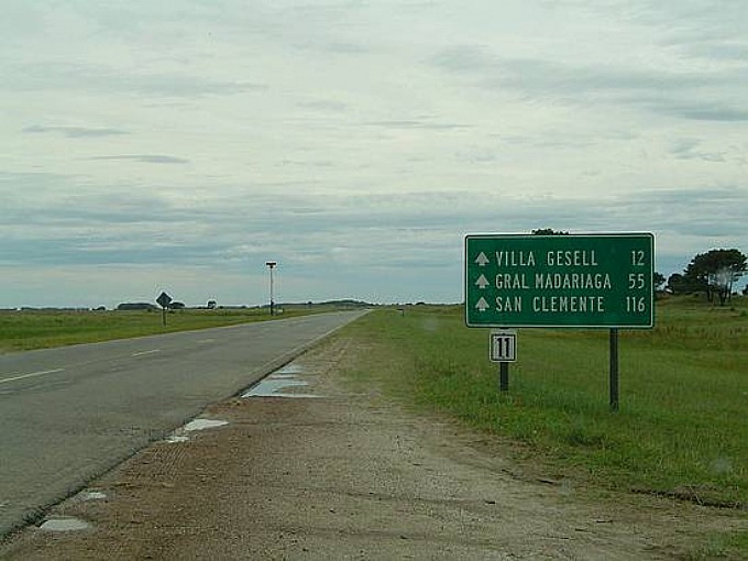 Ruta desde Villa Gesell a Mar del Plata - Rutas Argentinas - Ruta0