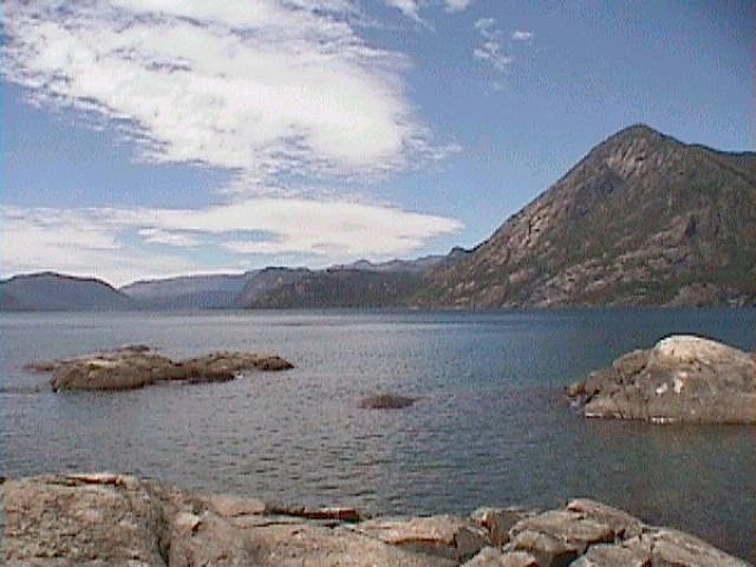 Playa en la bajada Yuco en San Martín de los Andes