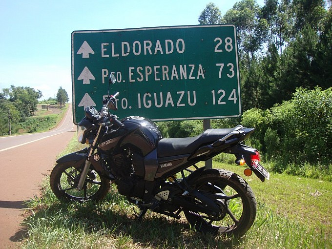 Ruta Nacional 12 (Misiones) en Eldorado