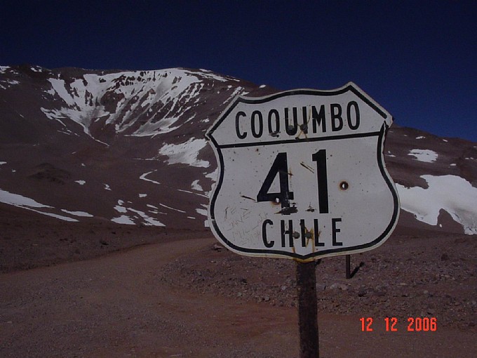 Ruta desde Mendoza a La Serena - Rutas Argentinas - Ruta0