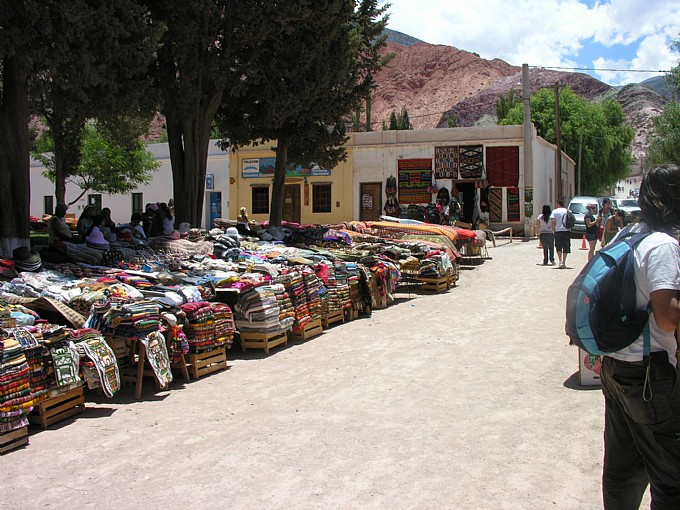 Feria Artesanal en Purmamarca